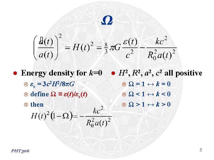 Relativistic models General relativity allows one to calculate
