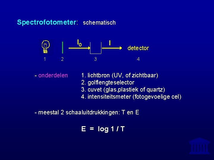 Praktische Oefeningen MEDISCHE BIOCHEMIE Prof Dr J Van