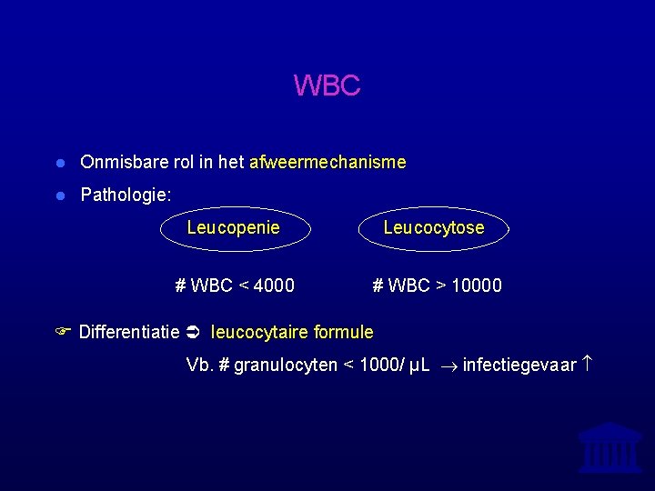 Praktische Oefeningen MEDISCHE BIOCHEMIE Prof Dr J Van
