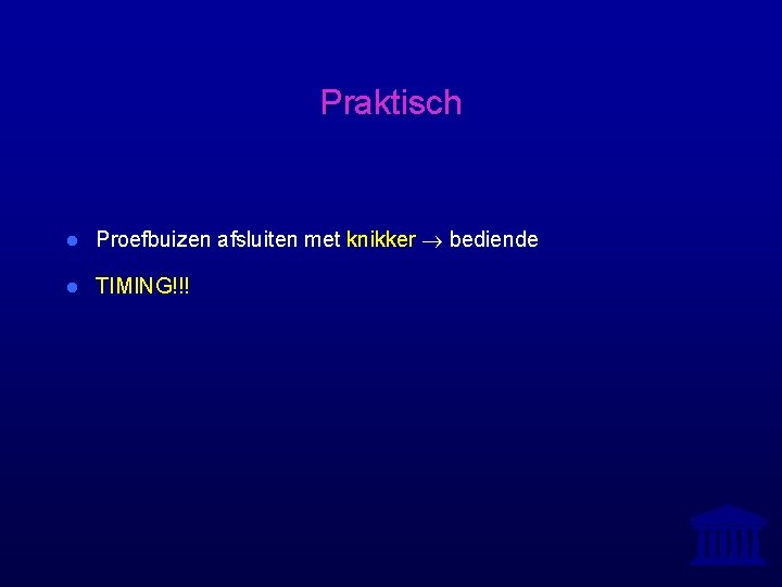 Praktische Oefeningen MEDISCHE BIOCHEMIE Prof Dr J Van