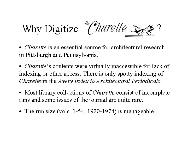 Charette Digital Project An Historic Pittsburgh Architectural Journal