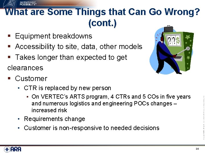 Risk Assessment and Mitigation Don Cole Project Management