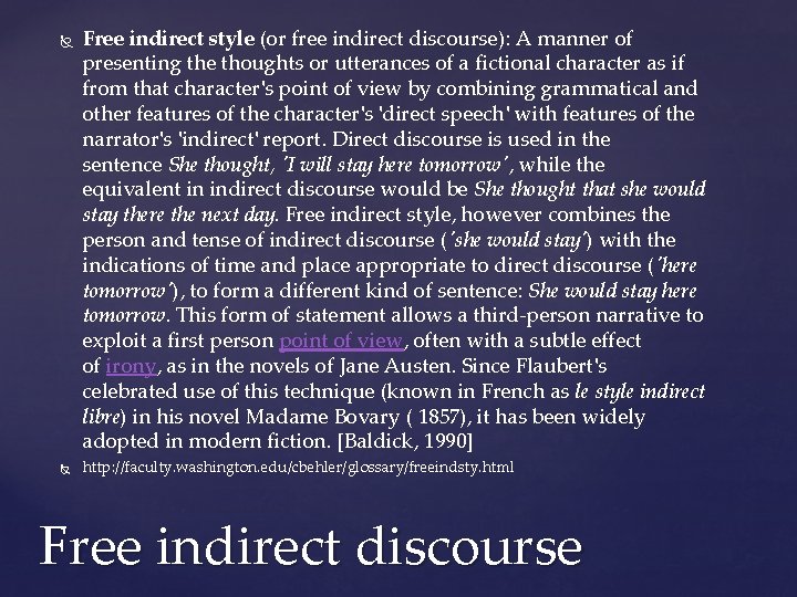 but why always Dorothea Egoism Sympathy Free Indirect