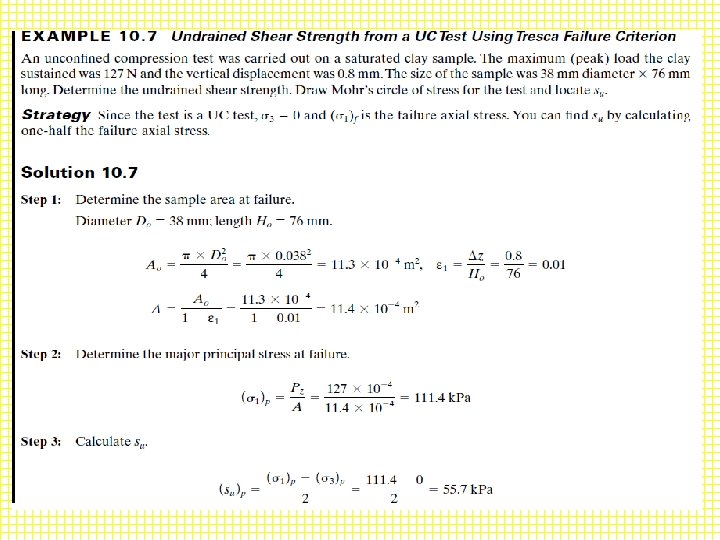 SOIL MECHANICSIICENG 2082 Lecture 01 SHEAR STRENGTH OF