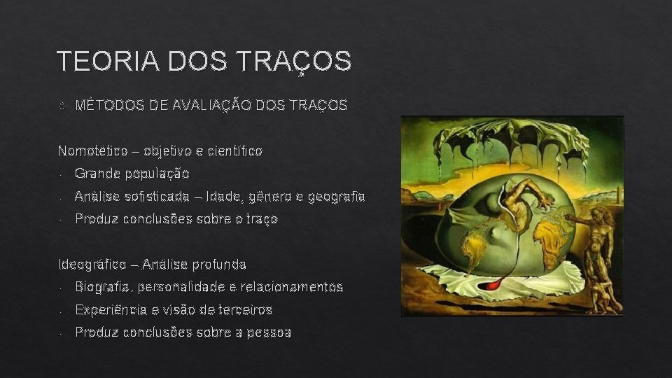 TEORIA DA PERSONALIDADE POR GORDON WILLARD ALLPORT A