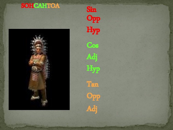 The Legend of Chief Soh Cah Toa A