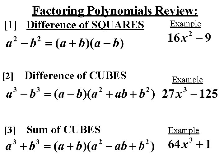 1 DEGREE is EvenOdd 2 LEADING COEFFICIENT is