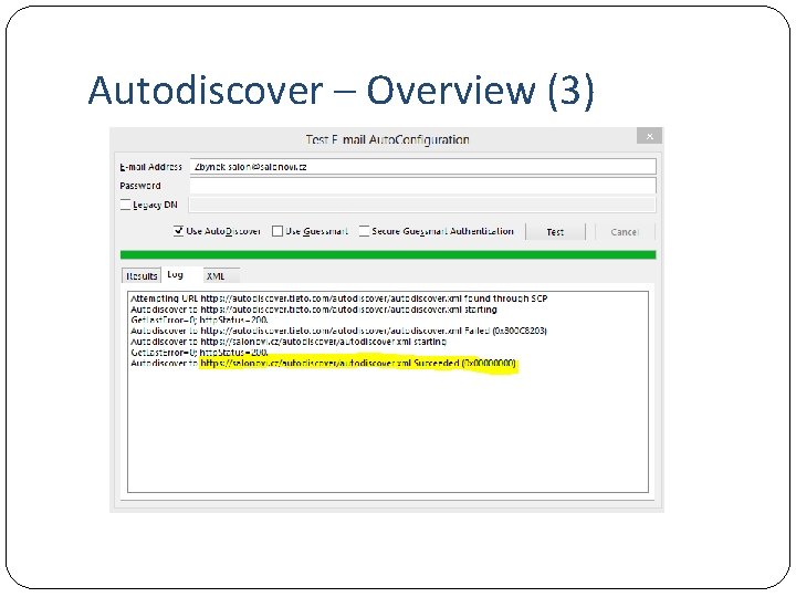Exchange 2013 Autodiscover Overview Zbynk Salo Zbynek salonsalonovi