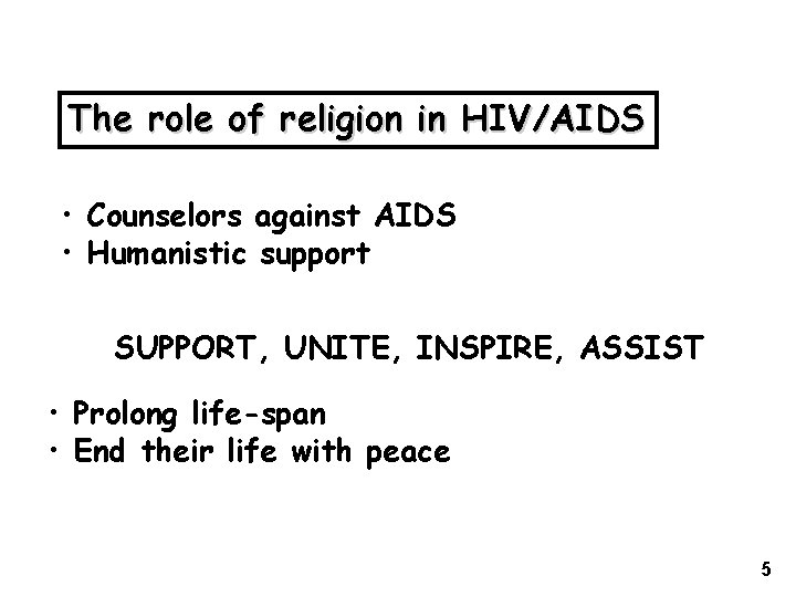 Outline HIVAIDS Ethical problems and solutions HIV infection