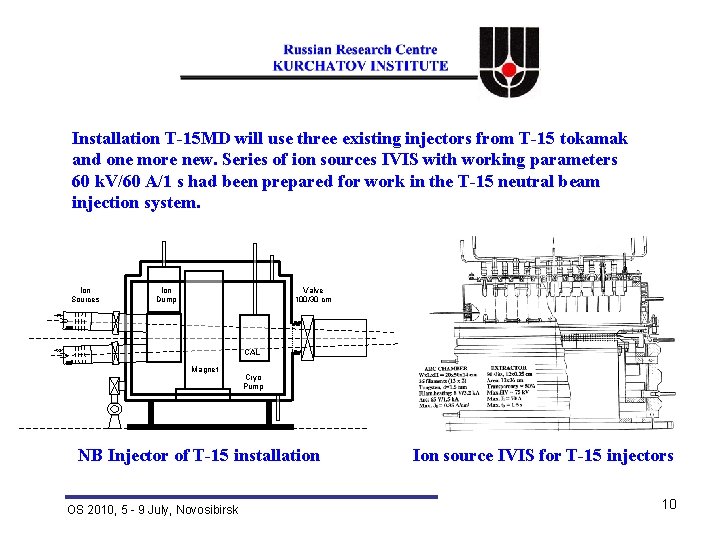 Engineeringphysical tokamak T15 MD and steady state injection
