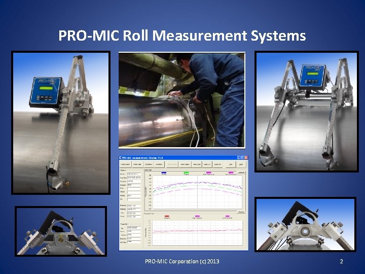 PROMIC Roll Measurement Systems An Overview PROMIC Corporation