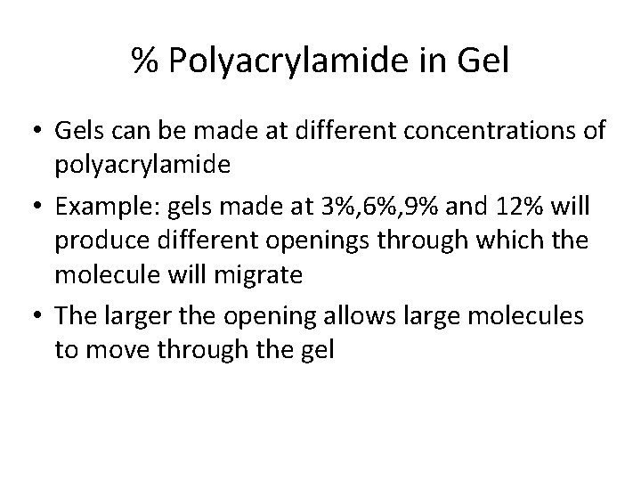 Quality Control of Product Polyacrylamide Gel Electrophoresis Analysis