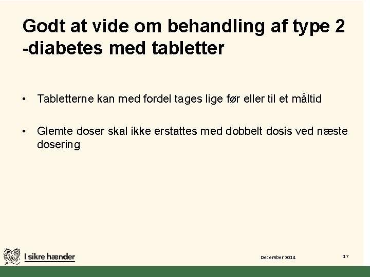 Diabetes Med vgt p type 2 diabetes 1