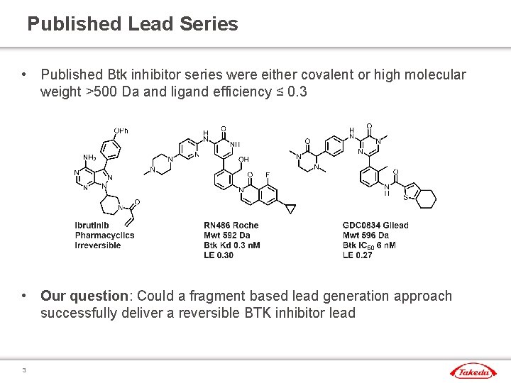 Discovery of a small molecule inhibitor of Burtons