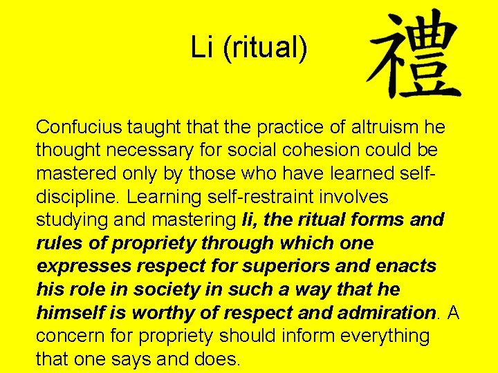 Ethical Principles of Confucianism Consideration in Ethics April