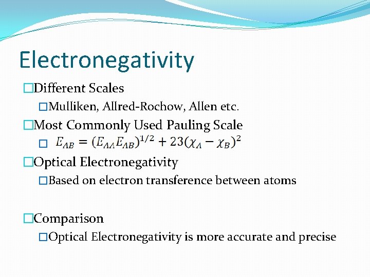 Energy Band Gap Behavior as a Function of