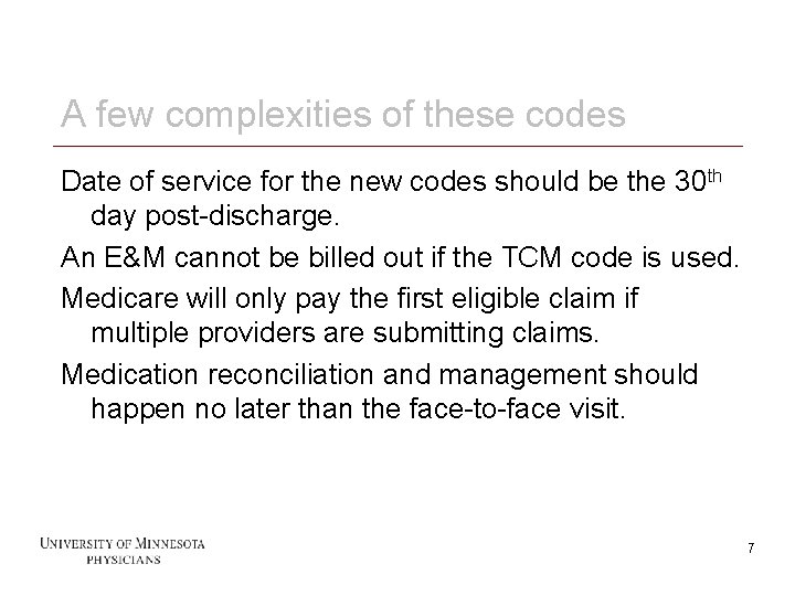 Transitional Care Management PDSA approach to implementing federal