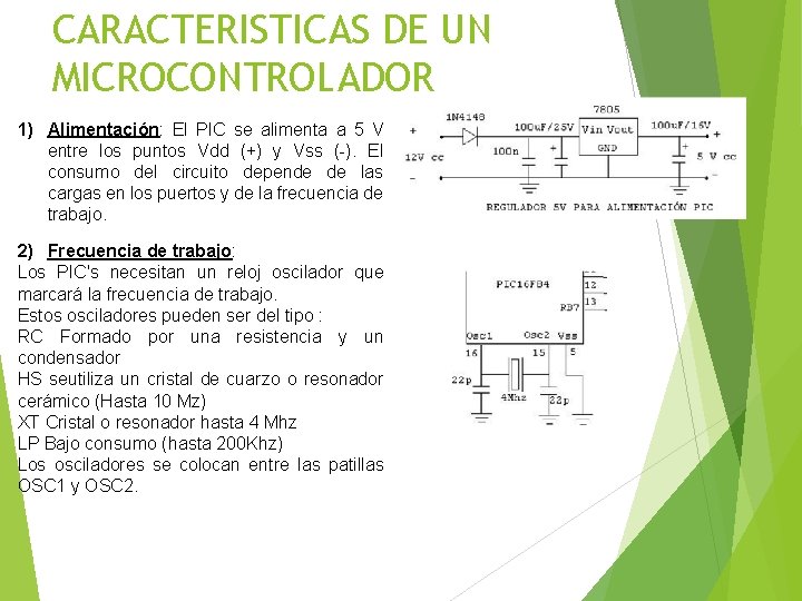 MICROCONTROLADORES Introduccin Caractersticas y Generalidades ...