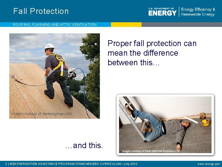 ROOFING FLASHING AND ATTIC VENTILATION WEATHERIZATION ...