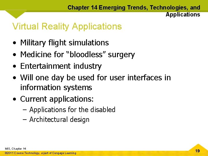 MIS CHAPTER 14 EMERGING TRENDS TECHNOLOGIES AND APPLICATIONS