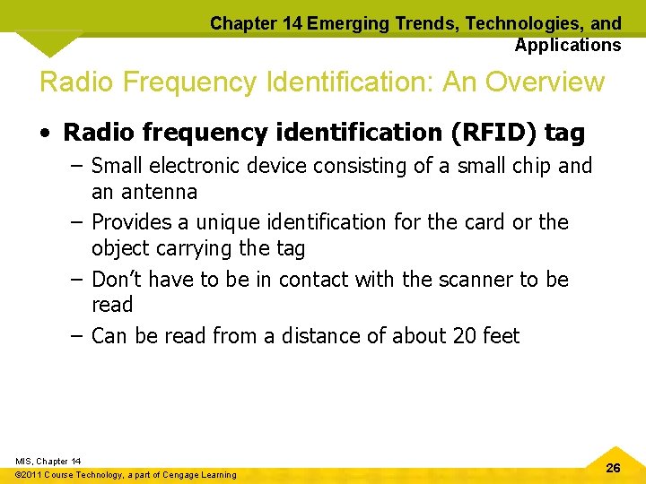 MIS CHAPTER 14 EMERGING TRENDS TECHNOLOGIES AND APPLICATIONS