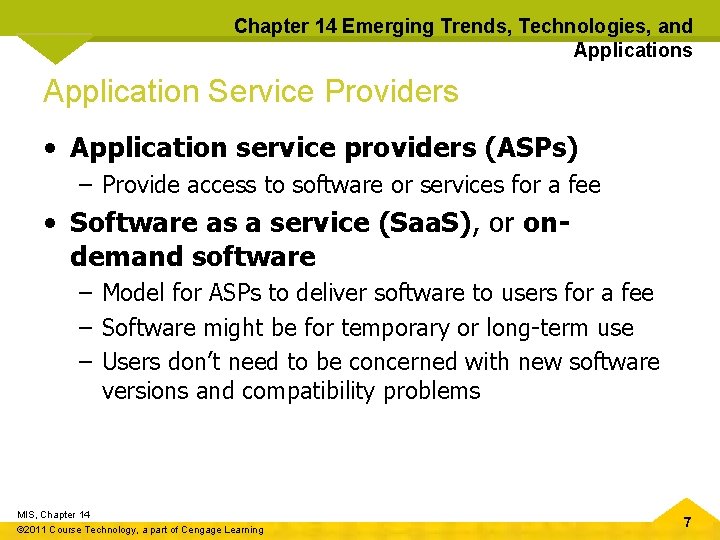 MIS CHAPTER 14 EMERGING TRENDS TECHNOLOGIES AND APPLICATIONS
