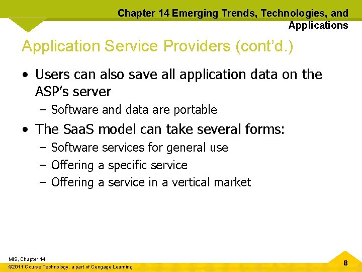 MIS CHAPTER 14 EMERGING TRENDS TECHNOLOGIES AND APPLICATIONS