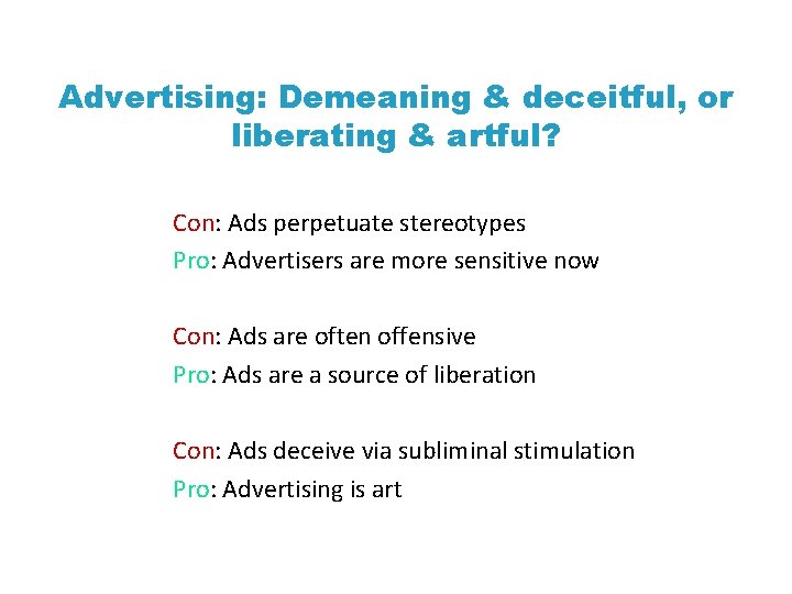 4 Social Ethical Regulatory Aspects of Advertising Objectives