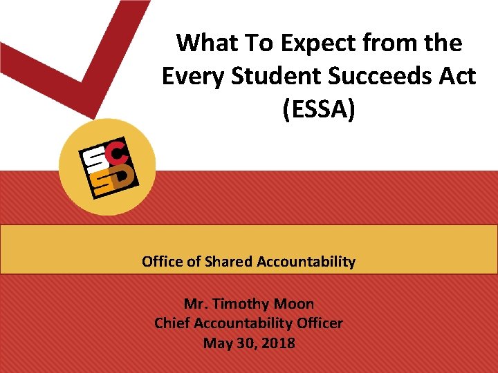 What To Expect from the Every Student Succeeds