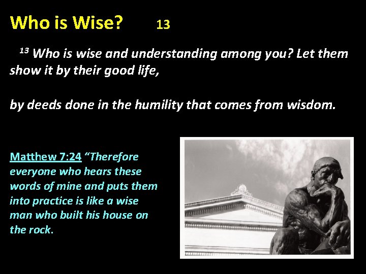 The Pressure Between Two Wisdoms James 3 1