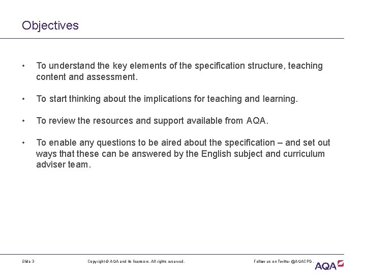 GCSE English Language For first teaching in 2015