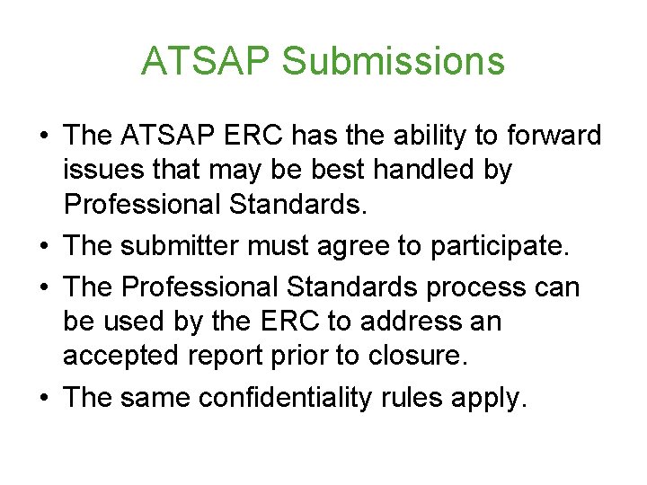 PROFESSIONAL STANDARDS BUE Briefing PROFESSIONAL STANDARDS The purpose