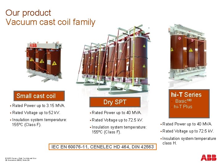 Dry type transformers Zaragoza Factory presentation ABB Group