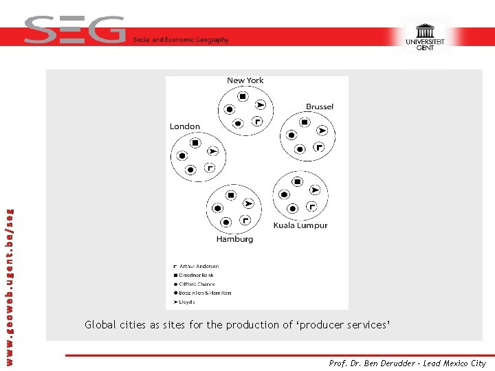 www geoweb ugent beseg Prof Dr Ben Derudder