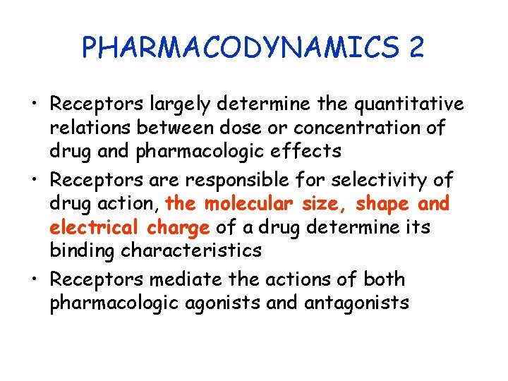 DRUG RECEPTORS AND PHARMACODYNAMICS PAUL EHRLICH 1845 1945