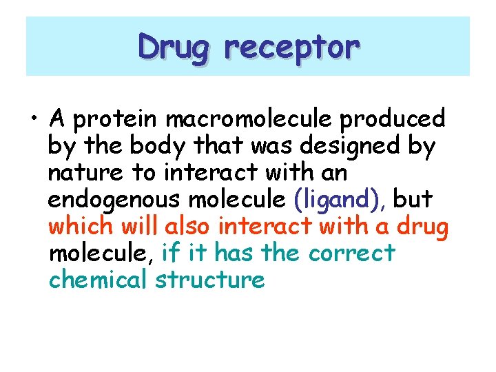 DRUG RECEPTORS AND PHARMACODYNAMICS PAUL EHRLICH 1845 1945
