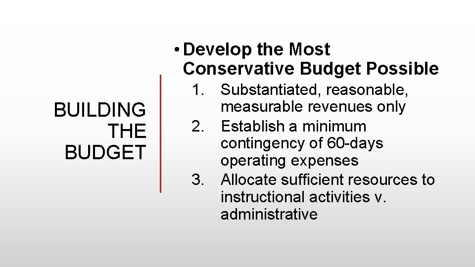 PLANNING YOUR CHARTER SCHOOL BUDGET Lessons Learned WHERE