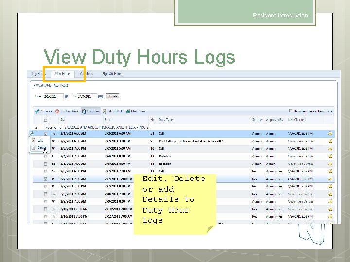 New Innovations for Residents Introduction Resident Introduction Objectives