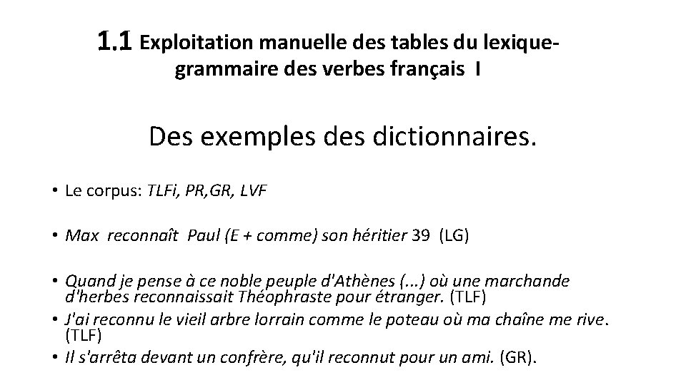 Le traitement des phnomnes de collocation et des
