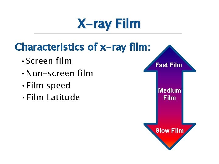 Film Cassettes and Developing Processes Introduction While machine