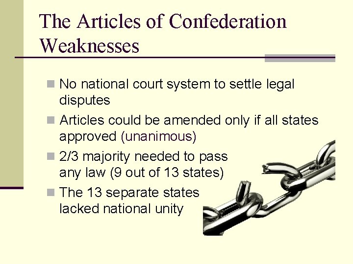 Building a New Nation The Constitutional Convention of