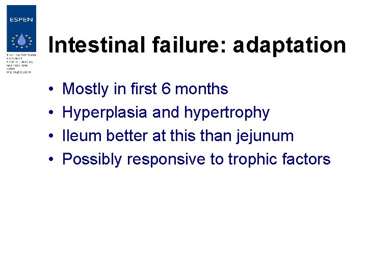 Short bowel syndrome and nutritional consequences Alastair Forbes