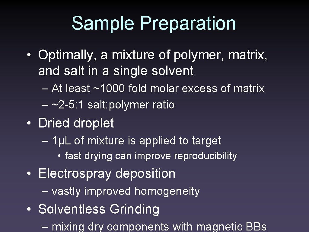 MS Analysis of Synthetic Polymers Mass Spectrometry Reviews
