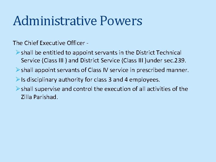 Welcome IAS batch 2014 Role of Chief Executive