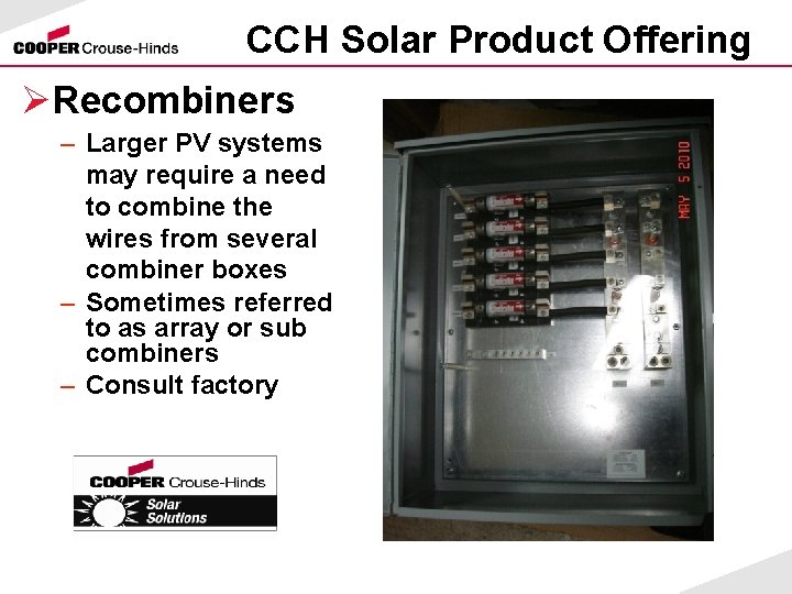 1 Presentation Overview Solar Industry Overview Intro into