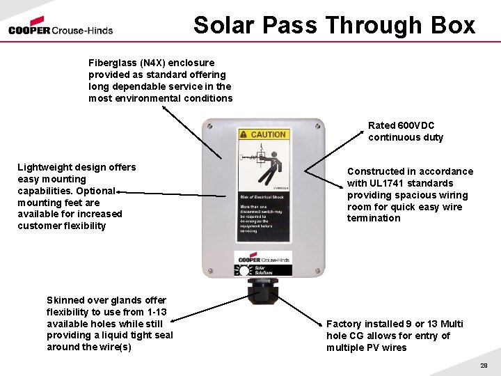 1 Presentation Overview Solar Industry Overview Intro into