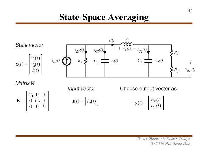 AC Equivalent Circuit Modeling Power Electronic System Design