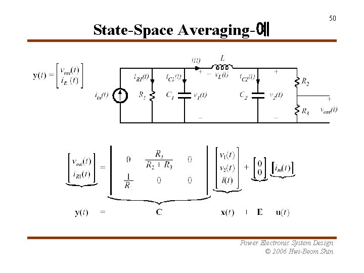 AC Equivalent Circuit Modeling Power Electronic System Design