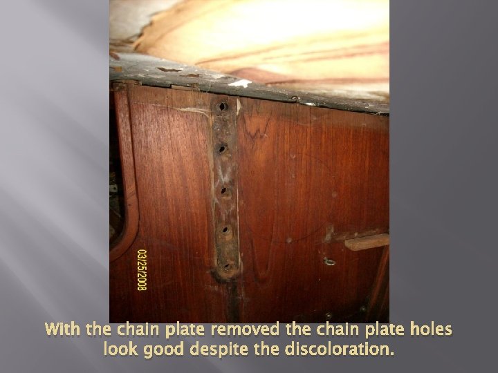 Replacing the Starboard Main Bulkhead By Eric Mueller