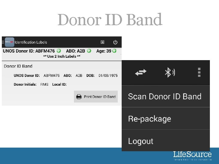 The Future of Organ Labeling and Verification Linette